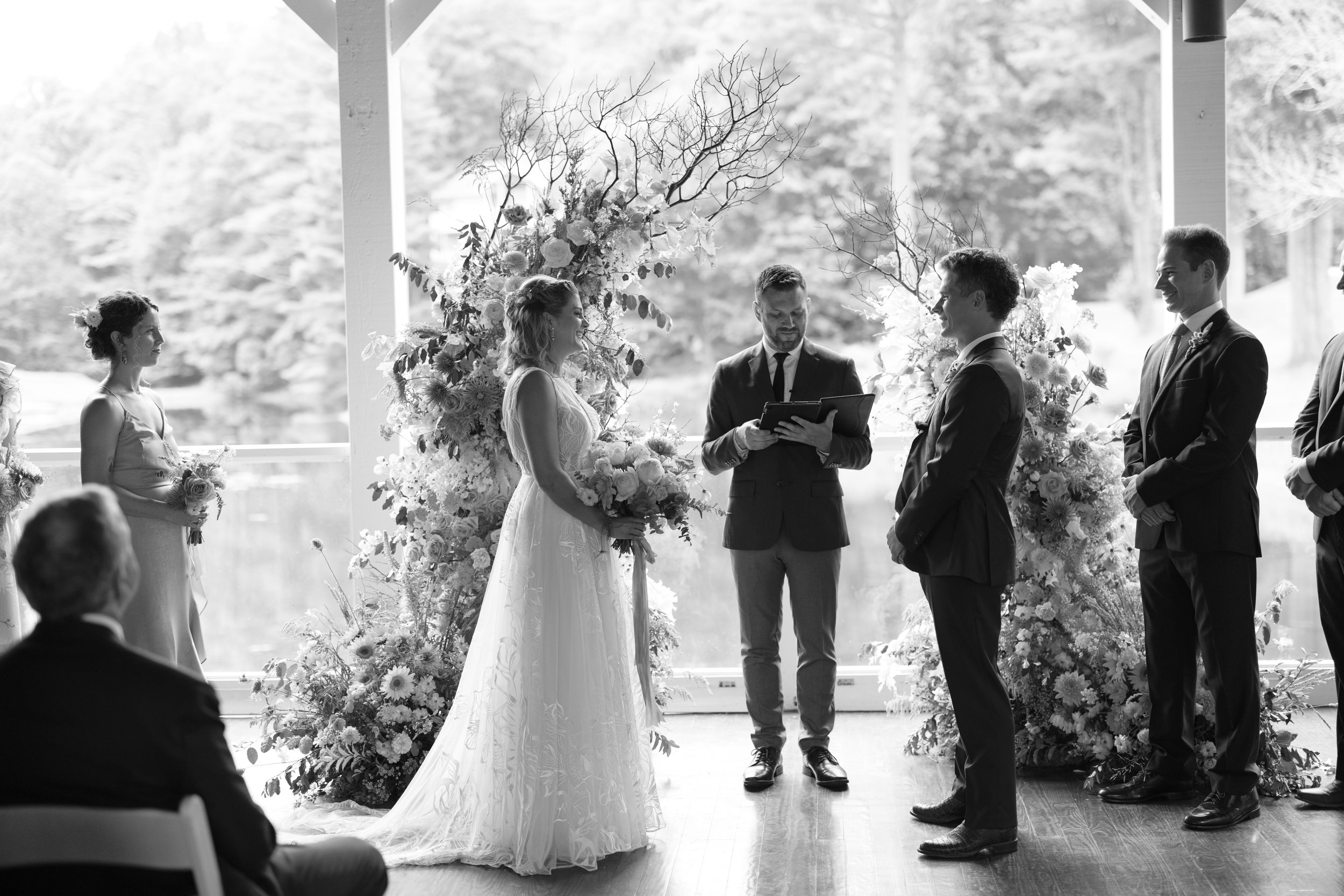 Catherine and Conner's Sunny Fall Wedding in the Blue Ridge Mountains ...